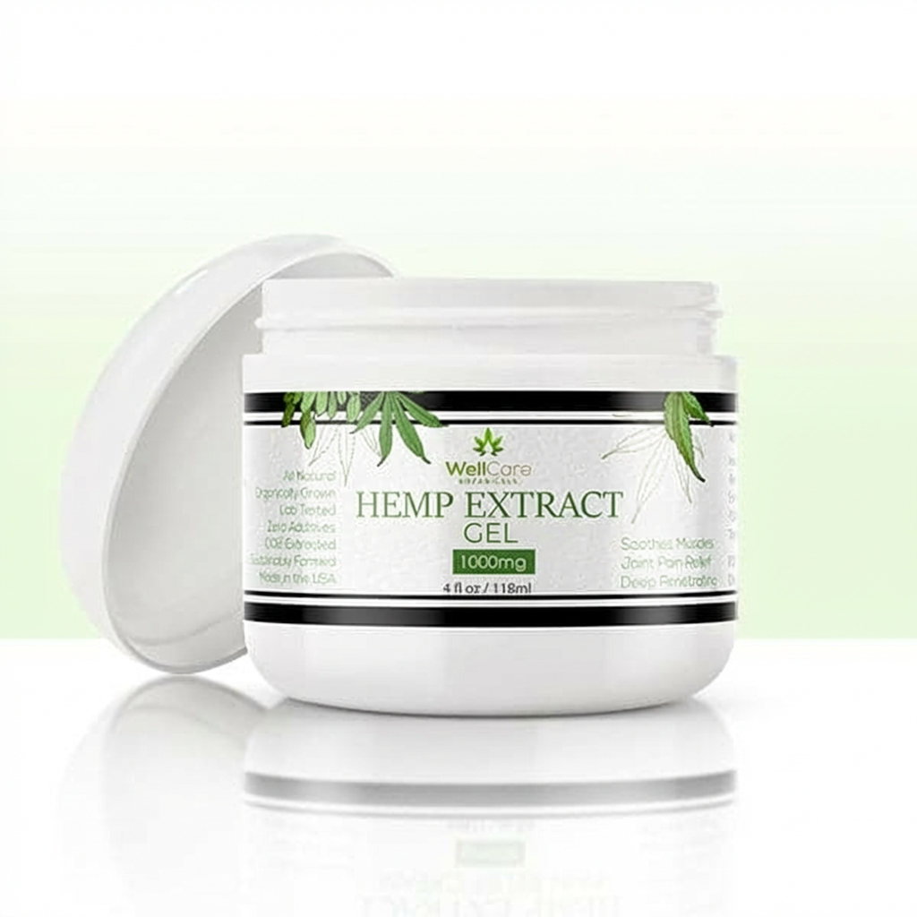 1000mg CBD Hemp Muscle & Joint Recovery Gel - Extra Strength